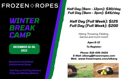 Home - Frozen Ropes Albany, NY