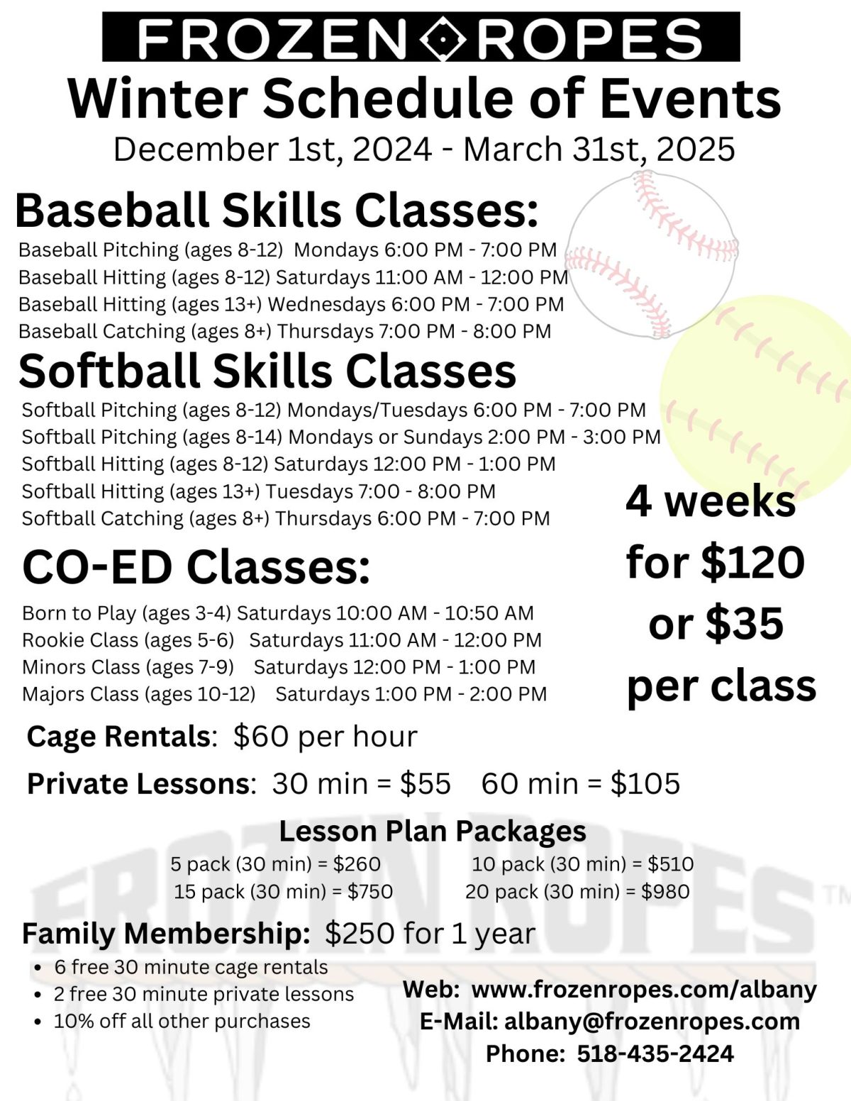 Home - Frozen Ropes Albany, NY