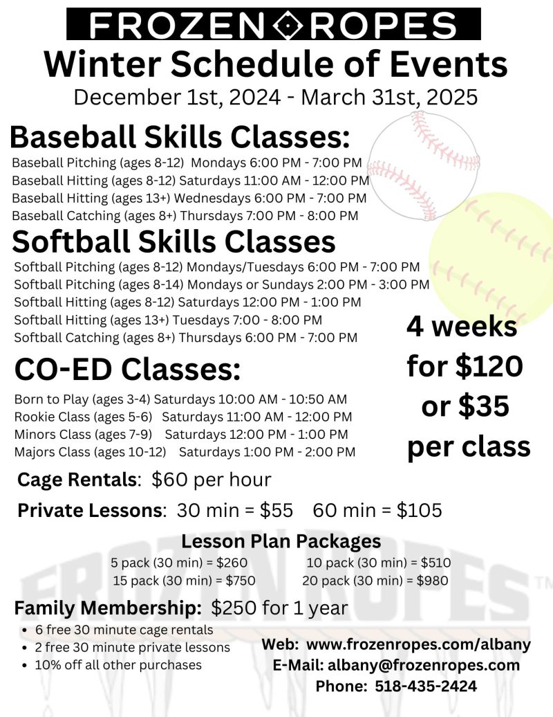 Home - Frozen Ropes Albany, NY