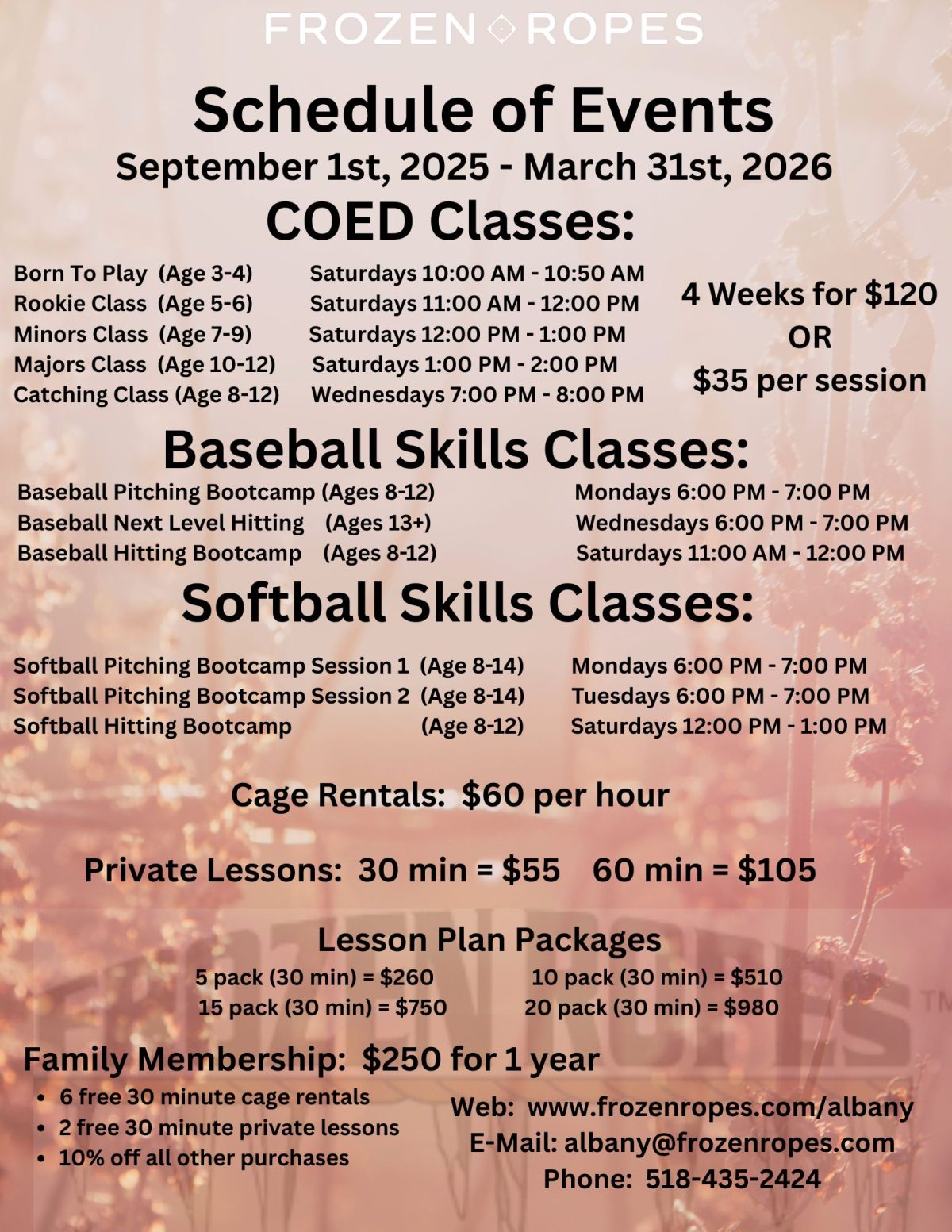 Home - Frozen Ropes Albany, NY