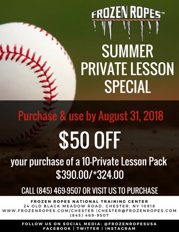 Frozen Ropes Summer Lesson Special - Frozen Ropes Chester, NY