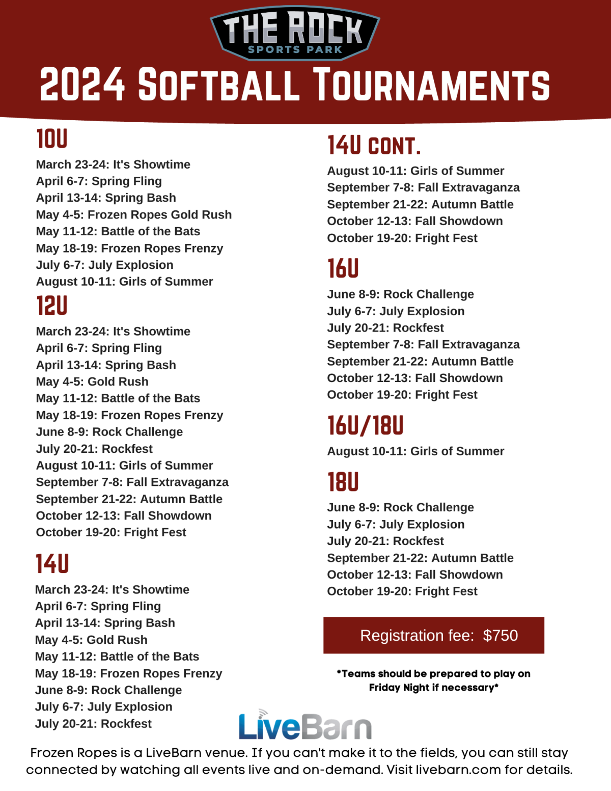 2024Tournaments - Frozen Ropes Chester, NY