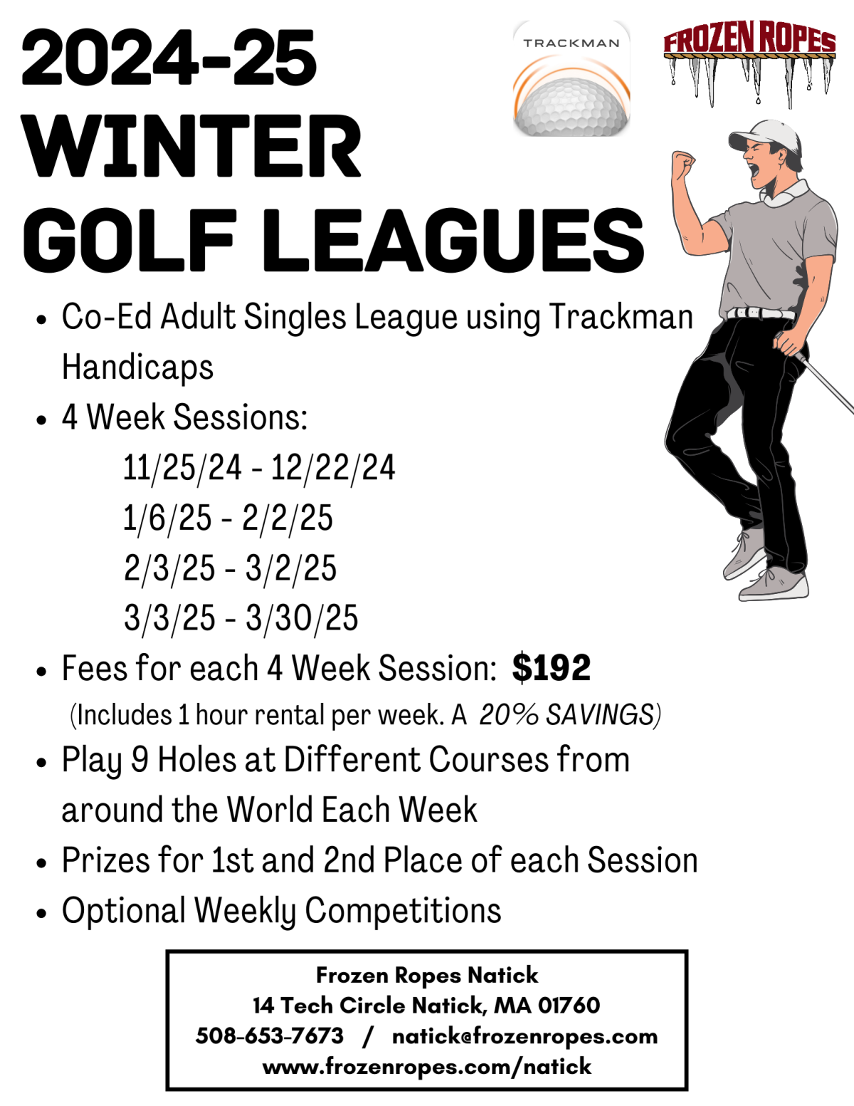 Home - Frozen Ropes Natick, MA