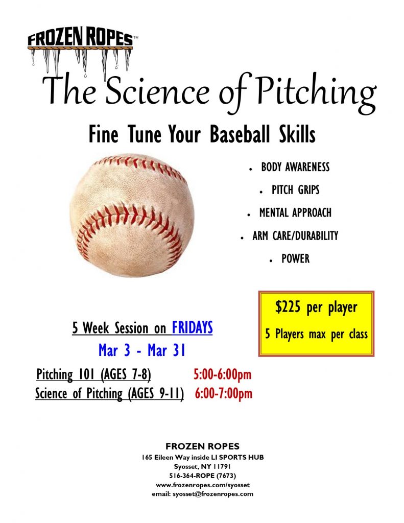 Classes and Clinics - Frozen Ropes Syosset, NY