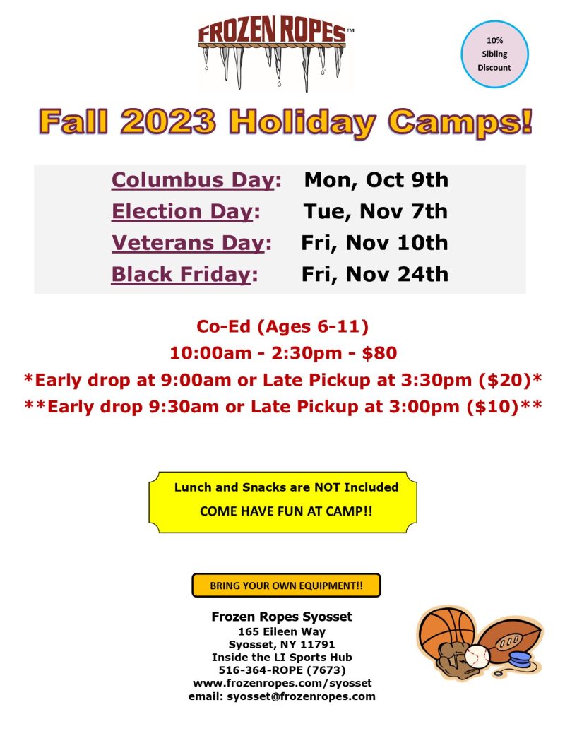 Home - Frozen Ropes Syosset, NY