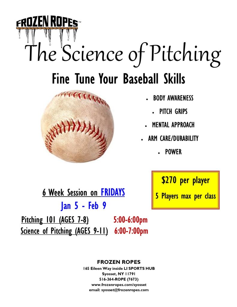 Classes and Clinics - Frozen Ropes Syosset, NY