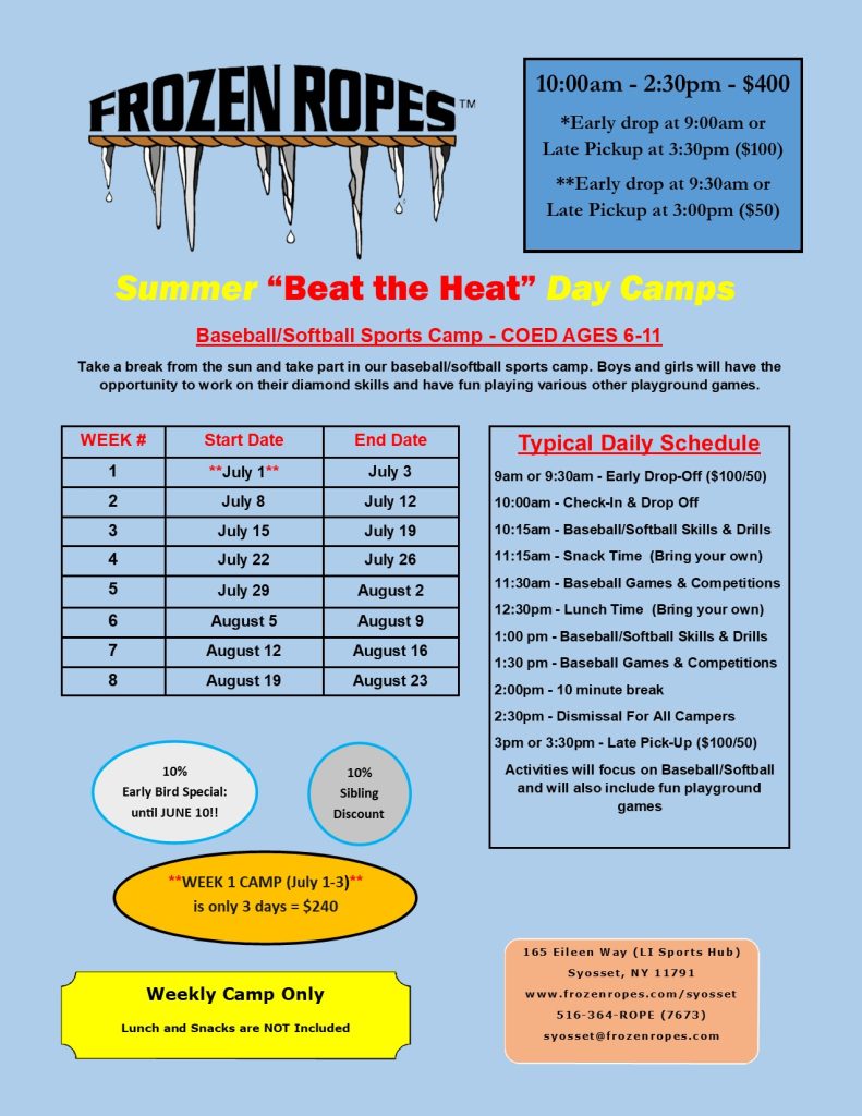 Home - Frozen Ropes Syosset, NY