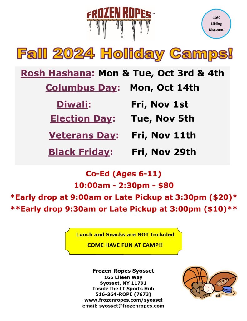 Home - Frozen Ropes Syosset, NY